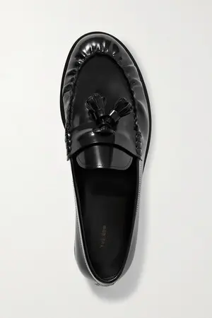THE ROW Tasseled Leather Loafers