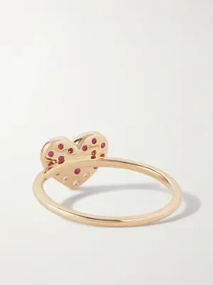 STONE AND STRAND You're Making Me Blush 10-karat Ruby Ring