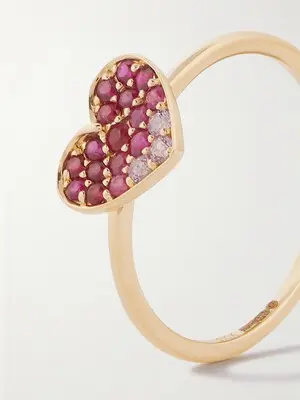 STONE AND STRAND You're Making Me Blush 10-karat Ruby Ring