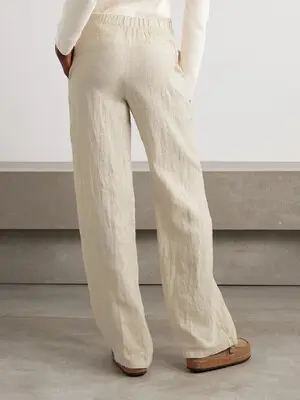 FORTELA Jaleh Linen Straight-leg Trousers