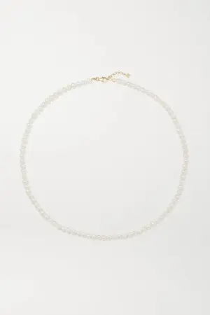 Mateo 14-karat Pearl Choker - Gold