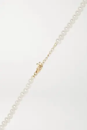 Mateo 14-karat Pearl Choker
