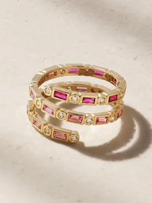 SYDNEY EVAN 14-karat Sapphire And Diamond Ring - Gold