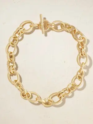 David Yurman Dy Mercer™ 18-karat Diamond Necklace - Gold