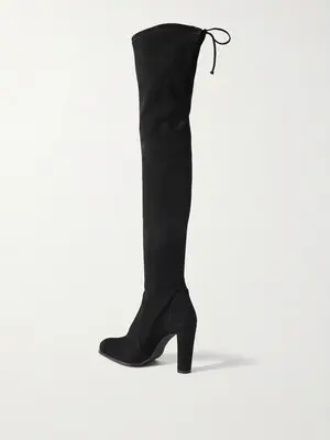 STUART WEITZMAN Highland Over-the-knee Suede Boots