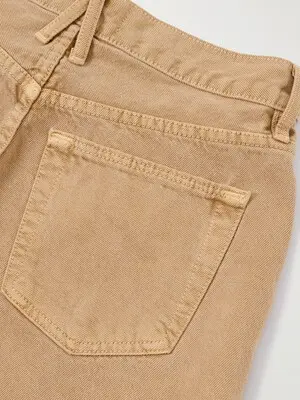 SLVRLAKE Mica Low-rise Wide-leg Jeans - Brown