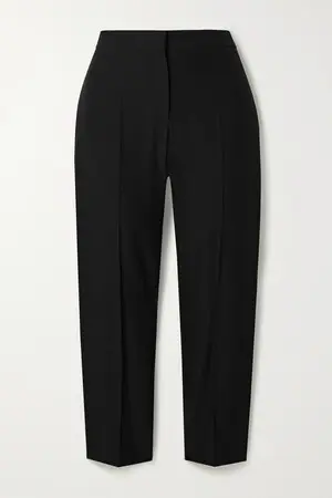 Alexander McQueen Cropped Straight-leg Woven Pants