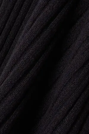 THE ROW Bija Ribbed Cashmere Flared Pants