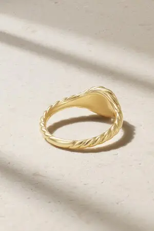 David Yurman 18-karat Pinky Ring