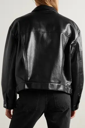 AGOLDE Charli Recycled Leather-blend Jacket