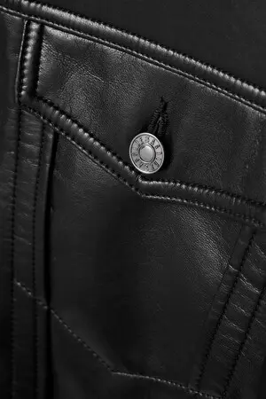 AGOLDE Charli Recycled Leather-blend Jacket