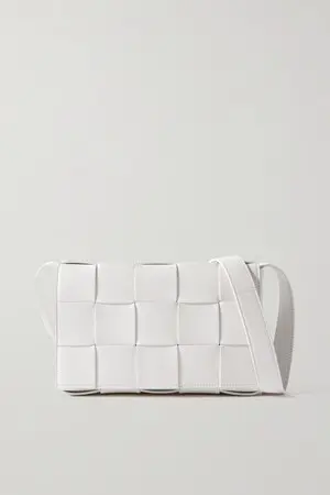 Bottega Veneta Cassette Medium Intrecciato Shoulder Bag