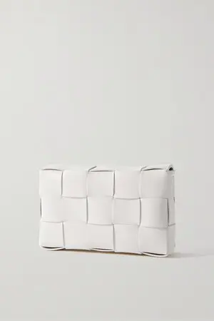 Bottega Veneta Cassette Medium Intrecciato Shoulder Bag