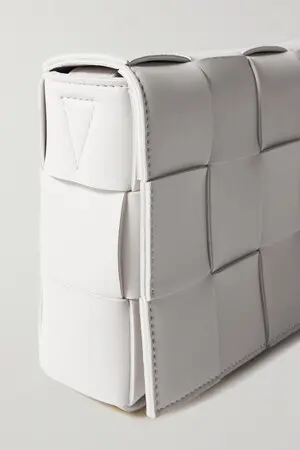 Bottega Veneta Cassette Medium Intrecciato Shoulder Bag