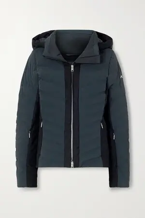Kjus Cabox Hooded Quilted Merino Wool-blend Jacket