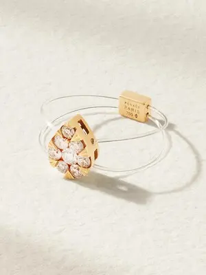 PERSEE Floating 18-karat And Diamond Ring - Gold
