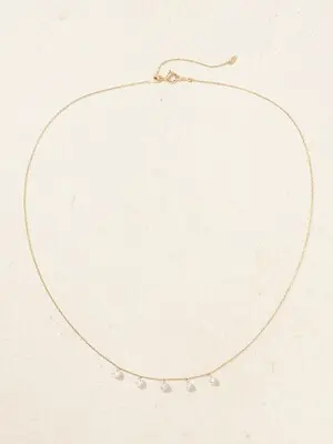 PERSEE Danaé 18-karat Diamond Necklace - Gold