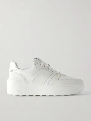 TOD'S Paneled Leather Platform Sneakers