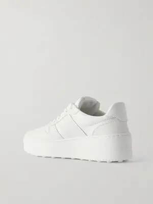 TOD'S Paneled Leather Platform Sneakers