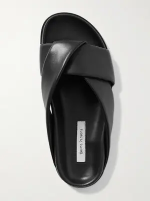 EMME PARSONS Leather Slides