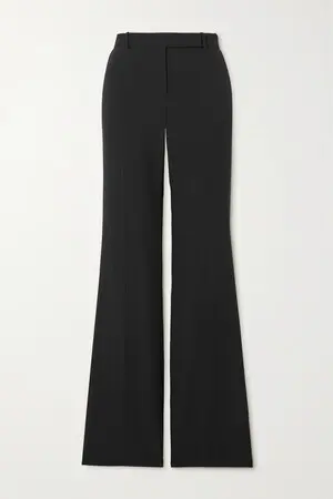 Alexander McQueen Crepe Bootcut Pants