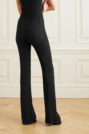 Alexander McQueen Crepe Bootcut Pants