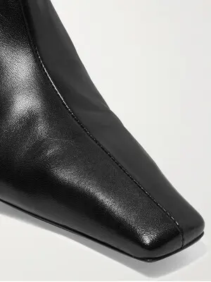 Khaite Davis Leather Knee Boots