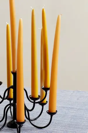 GOHAR WORLD Mini Wrought Iron Candelabra