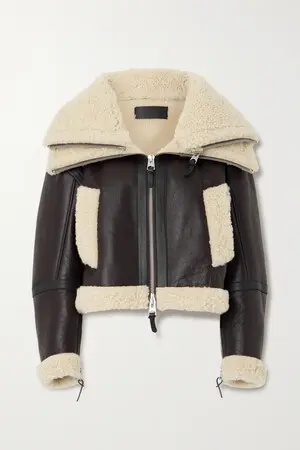 Mackage Penelopa Cropped Shearling Jacket