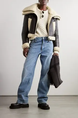 Mackage Penelopa Cropped Shearling Jacket