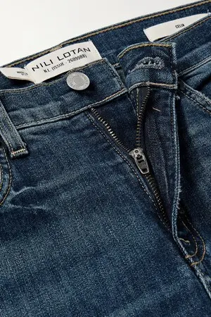 NILI LOTAN Celia High-rise Straight-leg Jeans