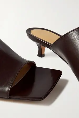 Bottega Veneta Leather Mules