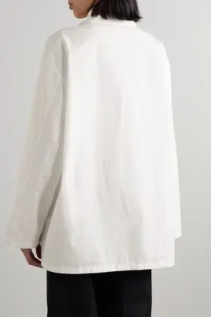 THE ROW Rigel Cotton-poplin Shirt