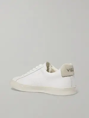 VEJA Net Sustain Esplar Leather Sneakers - White