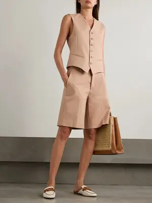 TOD'S Stretch-cotton Vest