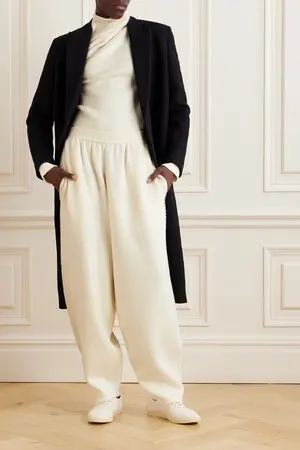 THE ROW Ednah Merino Wool Tapered Trousers