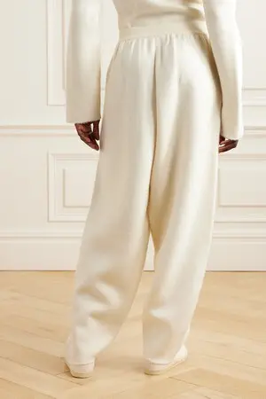 THE ROW Ednah Merino Wool Tapered Trousers