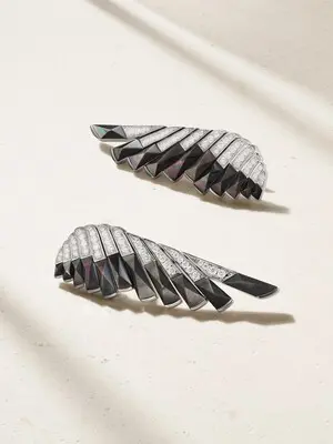 GARRARD Wings Rising Earrings - Gold