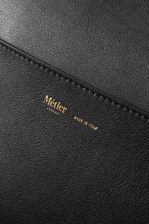 METIER Incognito 36 Leather Tote - Black