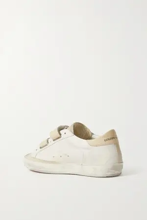 GOLDEN GOOSE Old School Glittered Sneakers