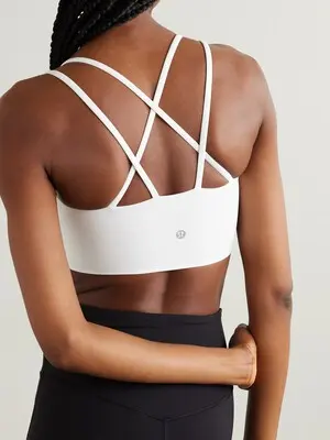 Lululemon Like A Cloud Stretch Sports Bra, B-c - White