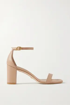STUART WEITZMAN Nudistcurve Leather Sandals