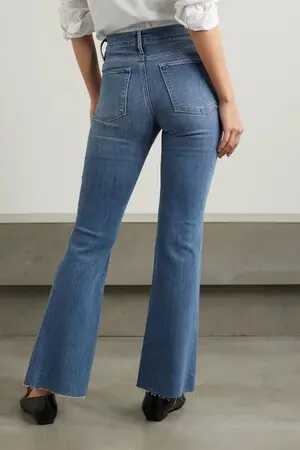 FRAME Le Easy Flare Jeans - Blue