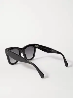 Celine Oversized Cat-eye Sunglasses - Black
