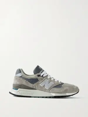 NEW BALANCE Made In Usa 998 Core Sneakers - Gray