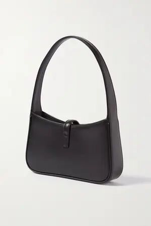 Saint Laurent Le 5 À 7 Mini Leather Shoulder Bag - Black