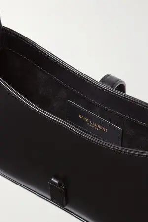 Saint Laurent Le 5 À 7 Mini Leather Shoulder Bag - Black