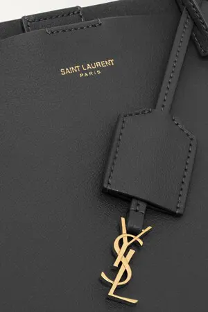 Saint Laurent East/west Leather Tote