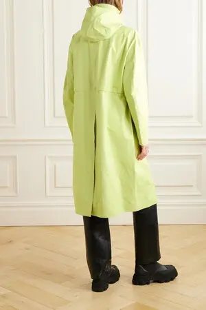 Mackage Glory Hooded Leather Trench Coat