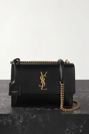Saint Laurent Sunset Medium Shoulder Bag - Black
